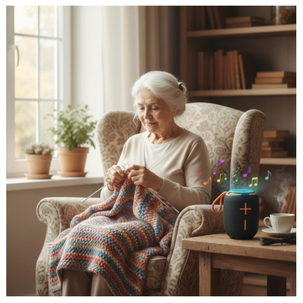 Mini Parlante Bluetooth Inalámbrico Kimiso Portátil Altavoz Negro ...