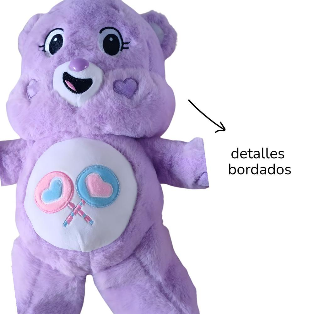 Peluche Osito Cariñosito Generosita Morado 35cm Promart Pe Promart