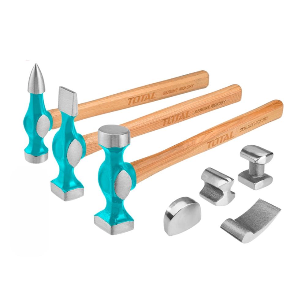Juego de martillos para planchar 7 piezas Total TBAFO712 - Promart