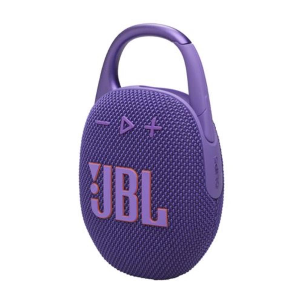 JBL CLIP 5 Parlante Morado Portatil Acuatico IP67 Extra Bass - Promart