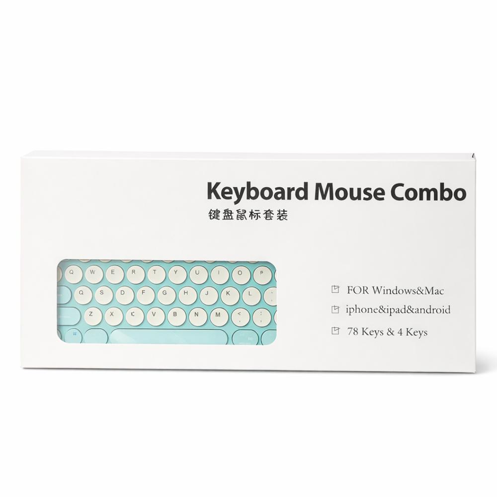 COMBO TECLADO Y MOUSE COLOR MENTA | Promart.pe - Promart