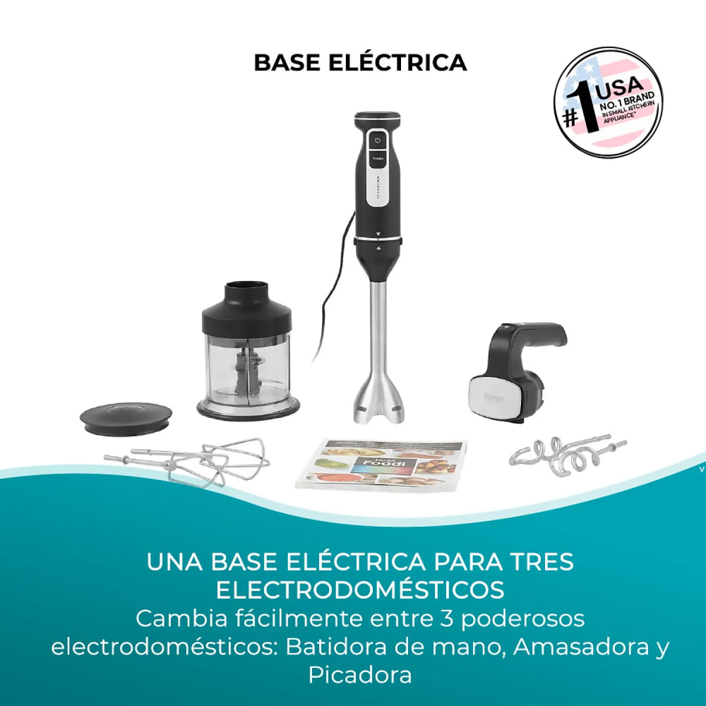 NINJA BATIDORA DE MANO 2 EN 1 NINJA FOODI CI100| Promart.pe - Promart