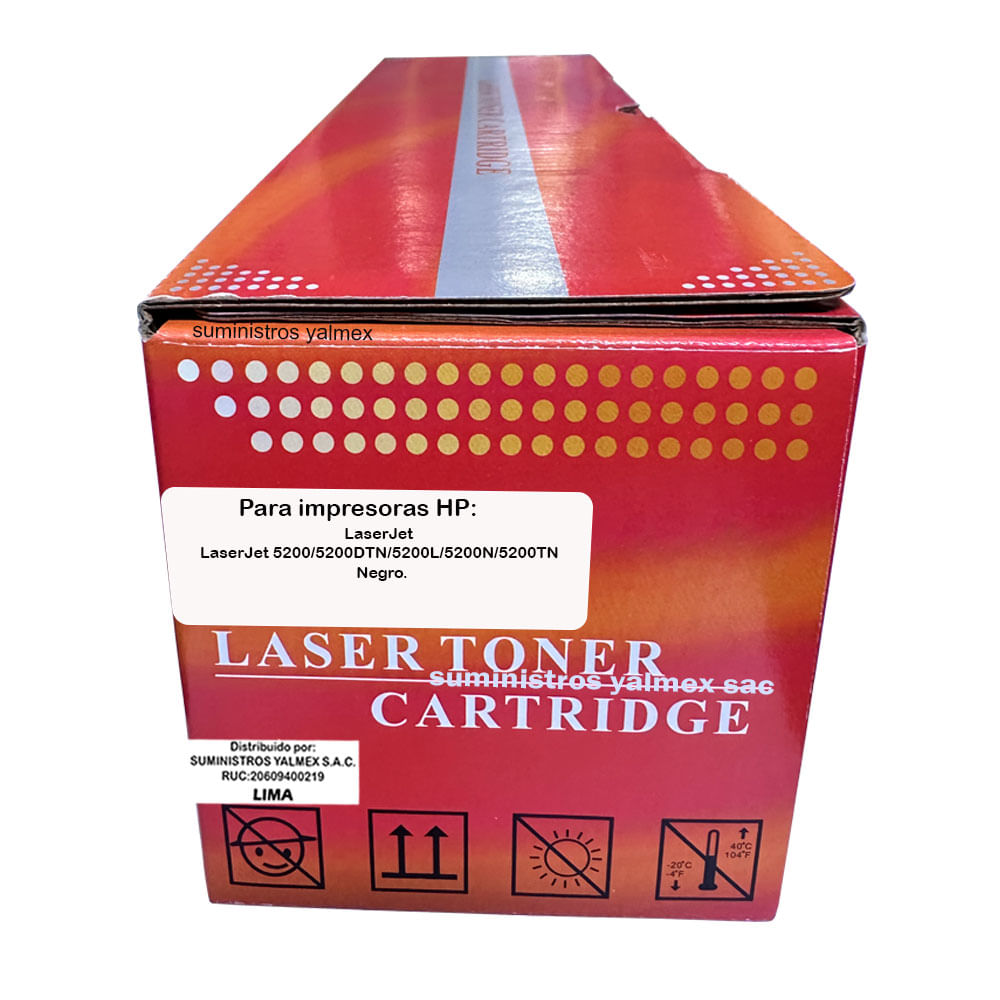 Toner compatible 16A Negro para Hp 5200 5200TN - Promart