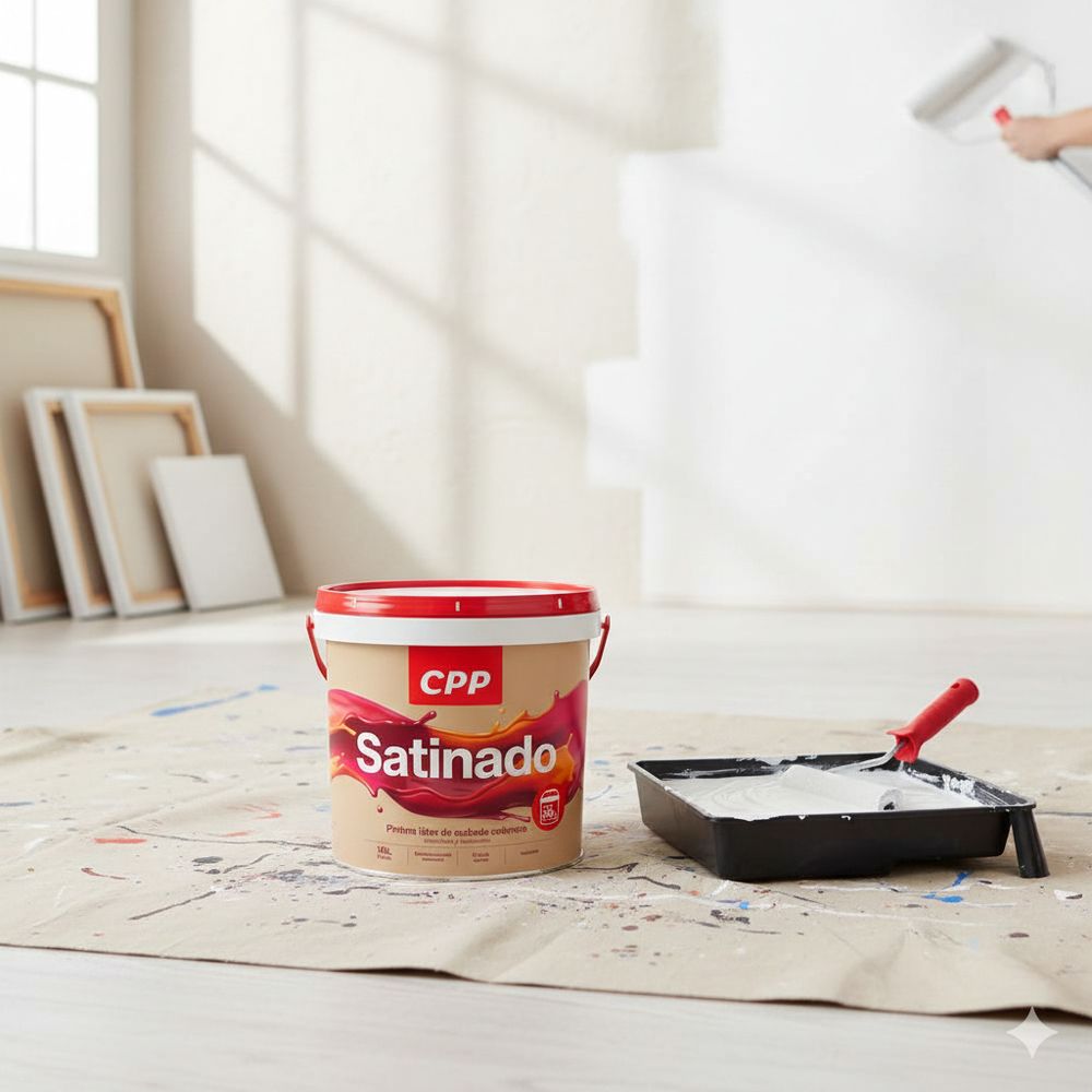 Pintura Látex Satinado CPP Blanco 1 galón - Promart