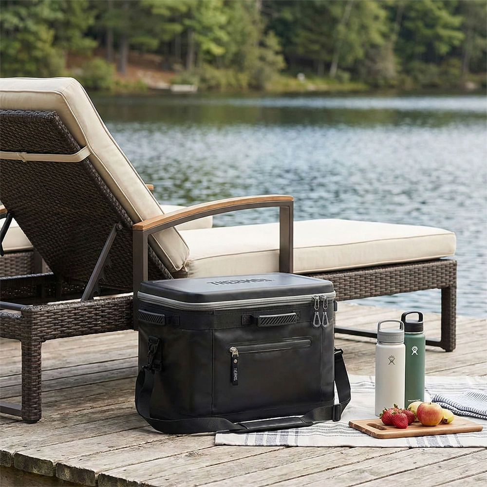 Cooler Thermos Icon 36 Latas CAN Negro Hielera - Promart