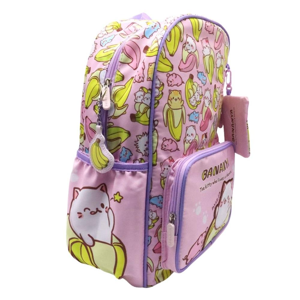 Pack Escolar Mochila Bananya Gatito Gabby Anime Oficio - Promart