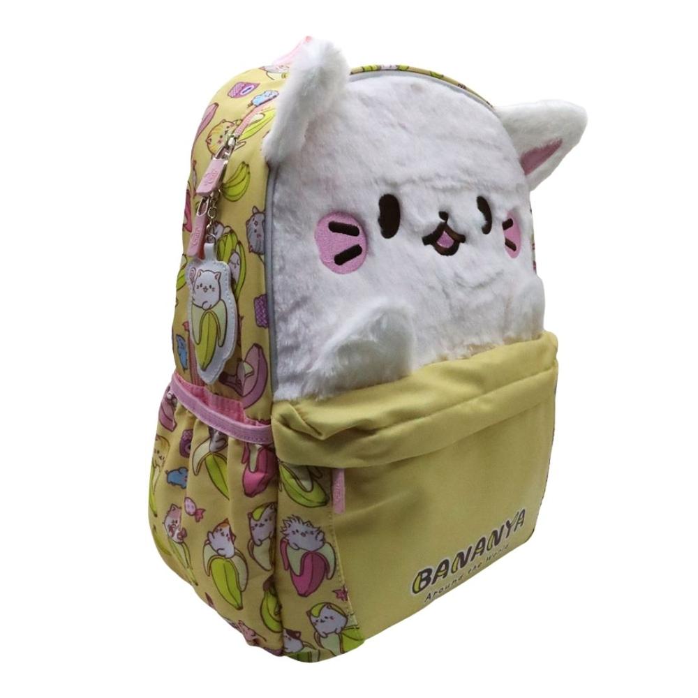 Pack Escolar Mochila Bananya Gatito Kawai Oficio - Promart