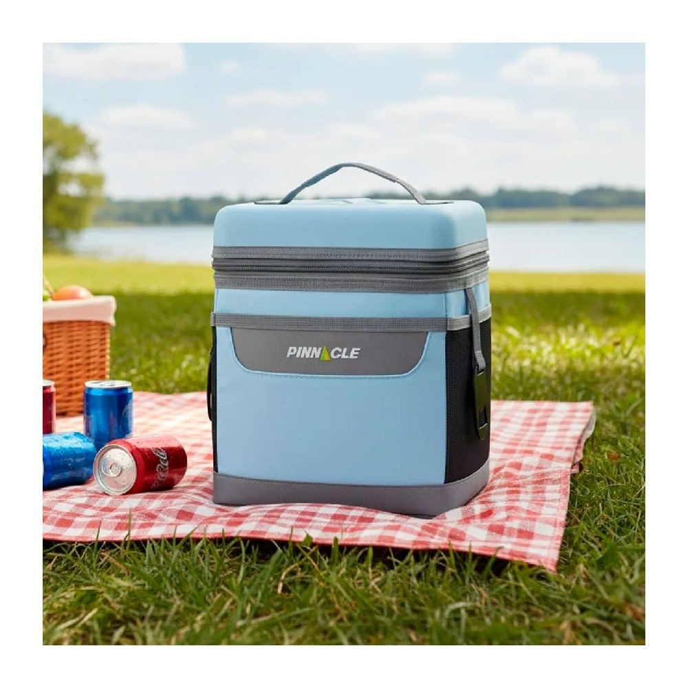 Pro Soft Pinnacle Cooler 15 Latas Azul 85107329 - Promart